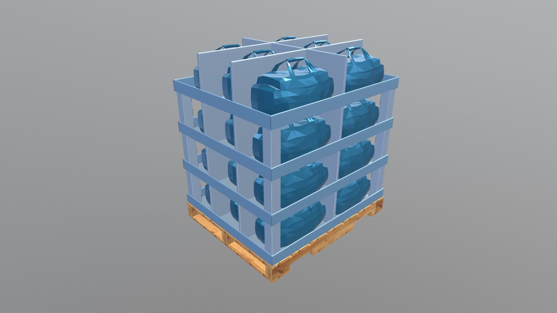 Duffle Bag Display - 3D model by NATcoGlobal [8d1366d] - Sketchfab