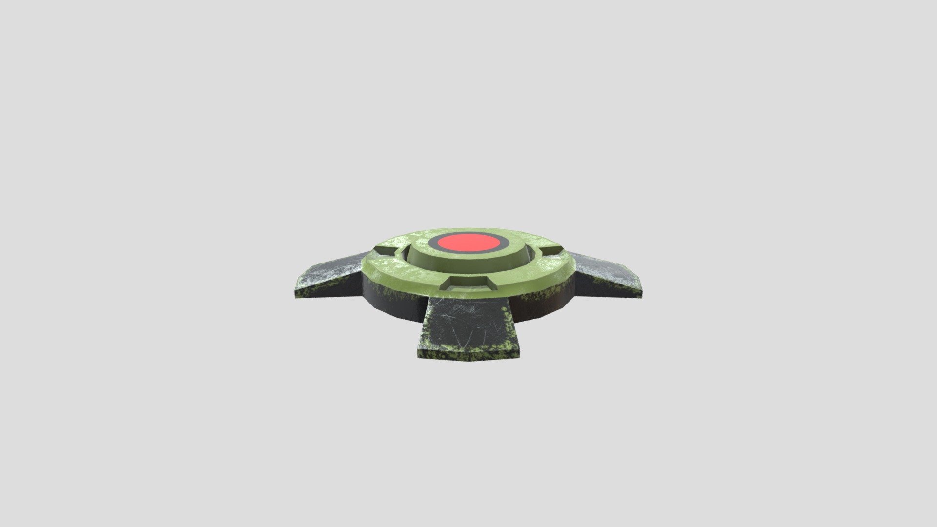 landmine - 3D model by Z_KA [8d1369a] - Sketchfab