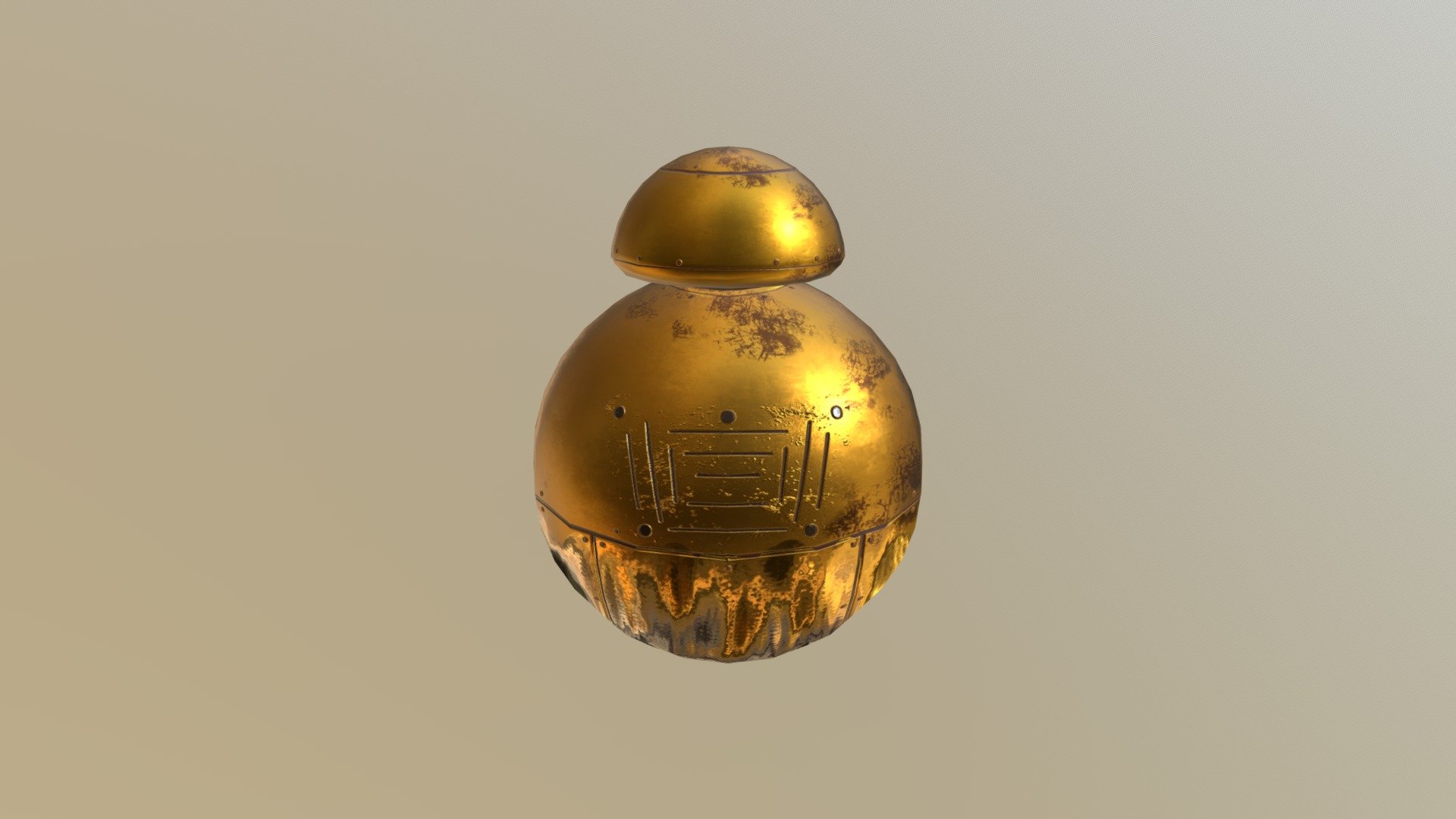 SteamPunk BB8 - 3D model by Thifaine Jacquet (@Thifaine.Deku) [8d13edb ...