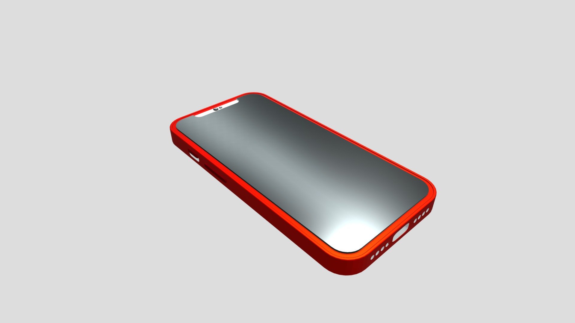 Celular tipo Iphone - 3D model by X-Kid [8d161b7] - Sketchfab