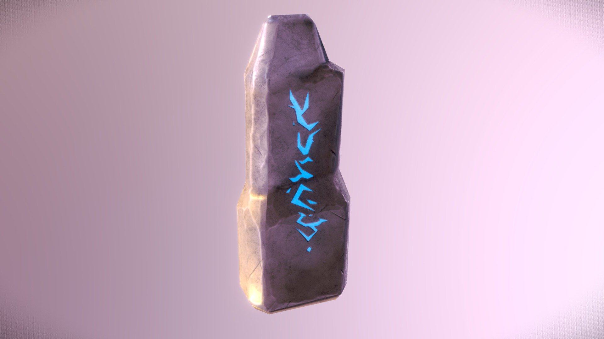 Stylized Rune Stone - 3D model by Anderzenn [8d1762f] - Sketchfab