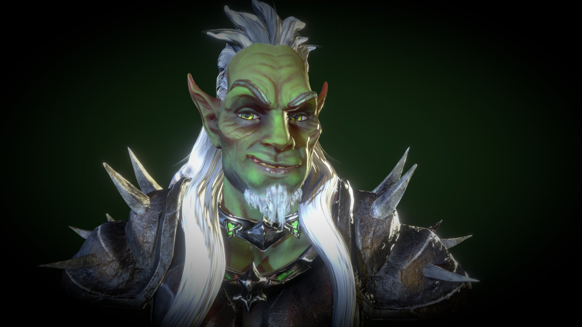 Orc Bust (WIP) - 3D model by B@s1ckW1tch (@JoannaArchie) [8d1888b ...