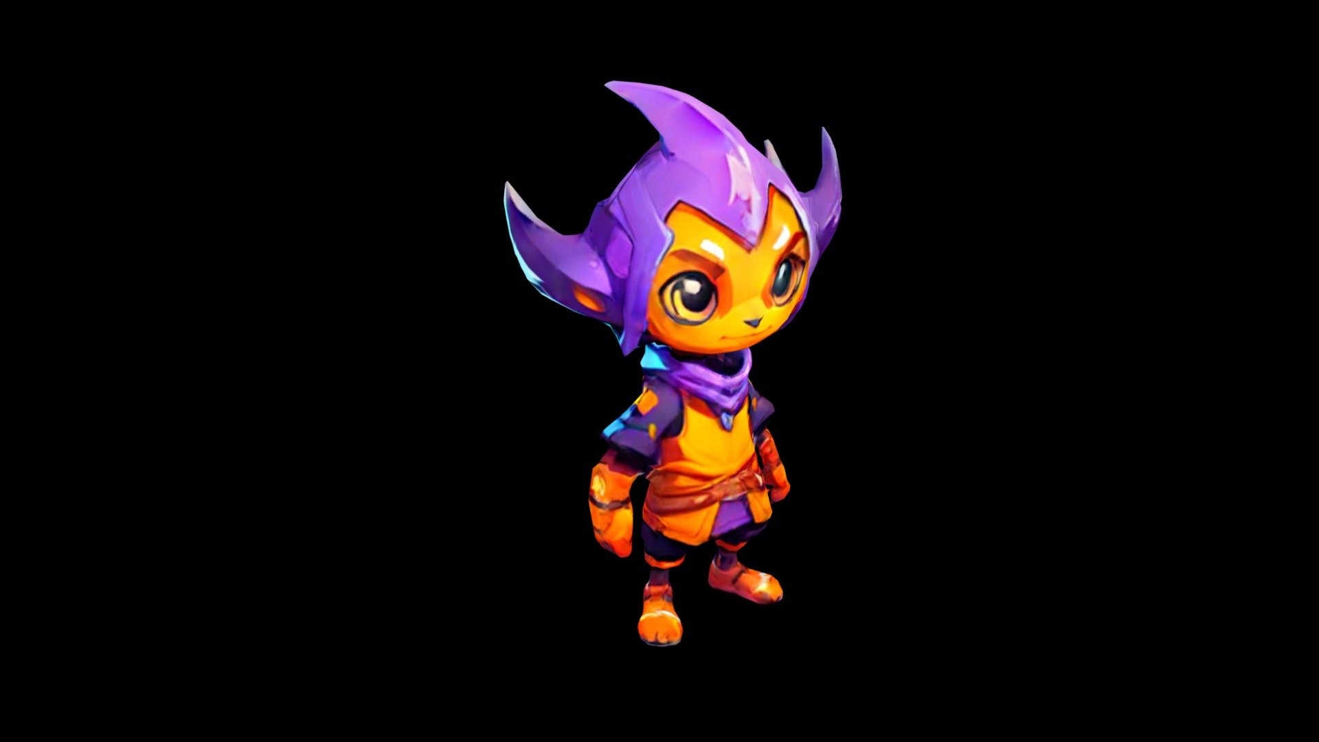 A character from the video game Shovel Knight, w - Download Free 3D ...