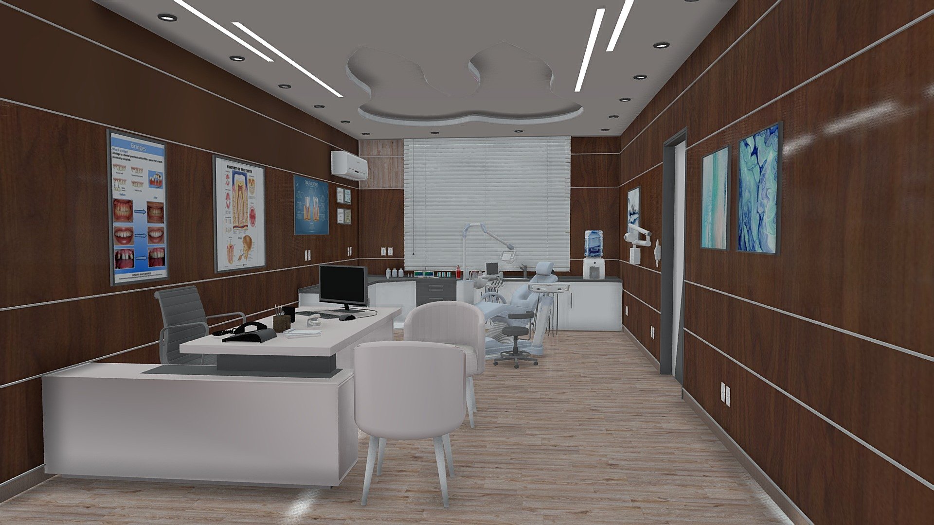 Medical Spaces-Dental Clinic. - 3D model by Studio Nava (@Studio-Nava ...
