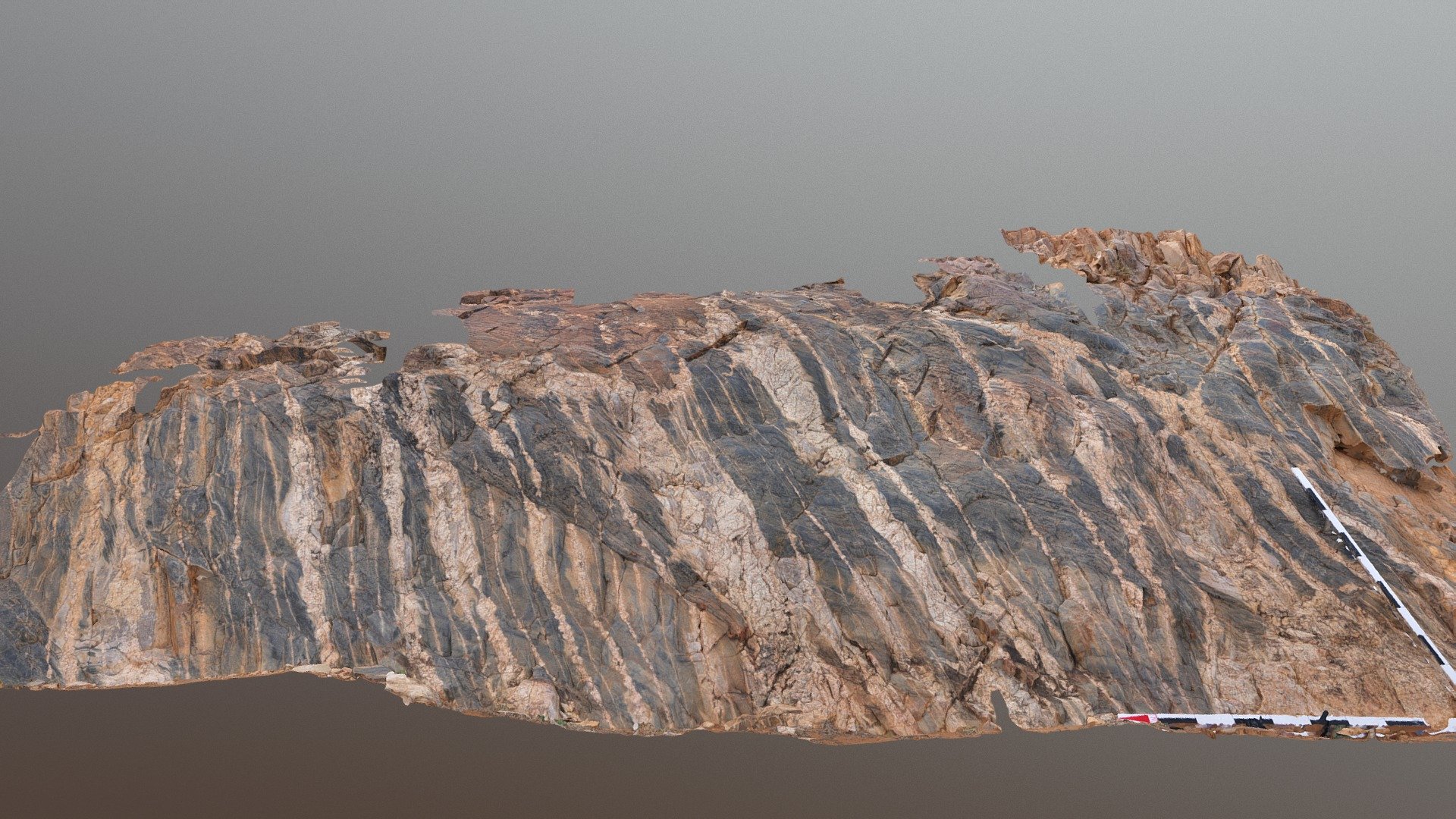 Weekeroo - Outcrop 3/4 - 3D model by Geoscience@UniSA - Project LIVE (@ProjectLIVE) [8d1c8ab ...