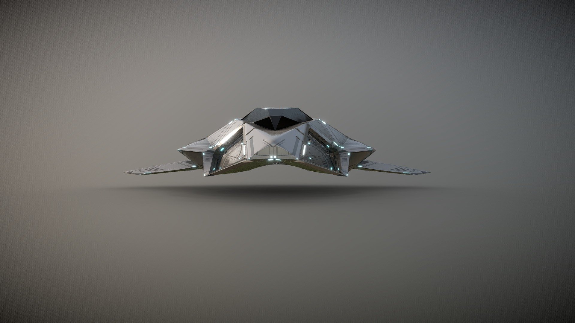 Verta Stealth Space Crusier - Download Free 3D model by VertaScan ...