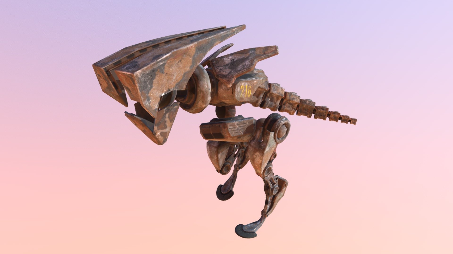 RoboTrex Playful - 3D model by haikalhamzah [8d1ef10] - Sketchfab