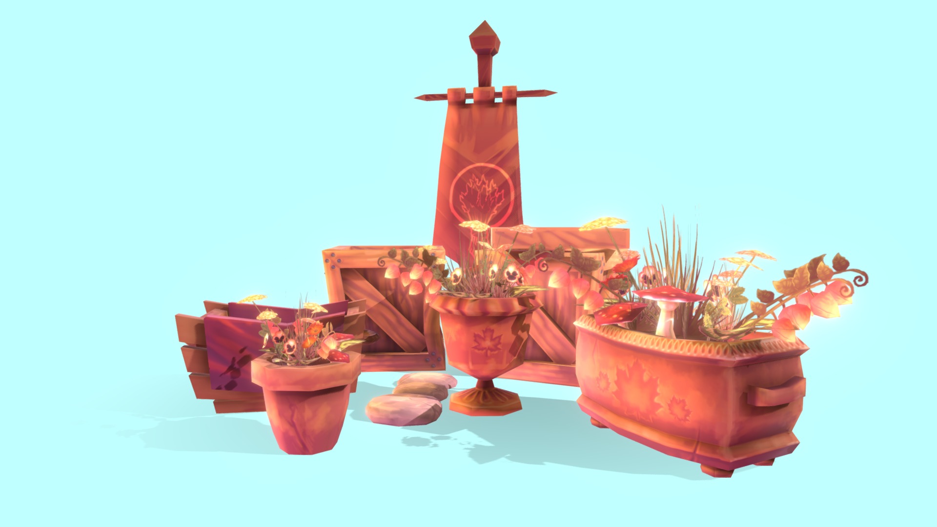 Village Assets - 3D model by Siobhan_Clair.fbx (@SiobhanClair) [8d211a3] - Sketchfab