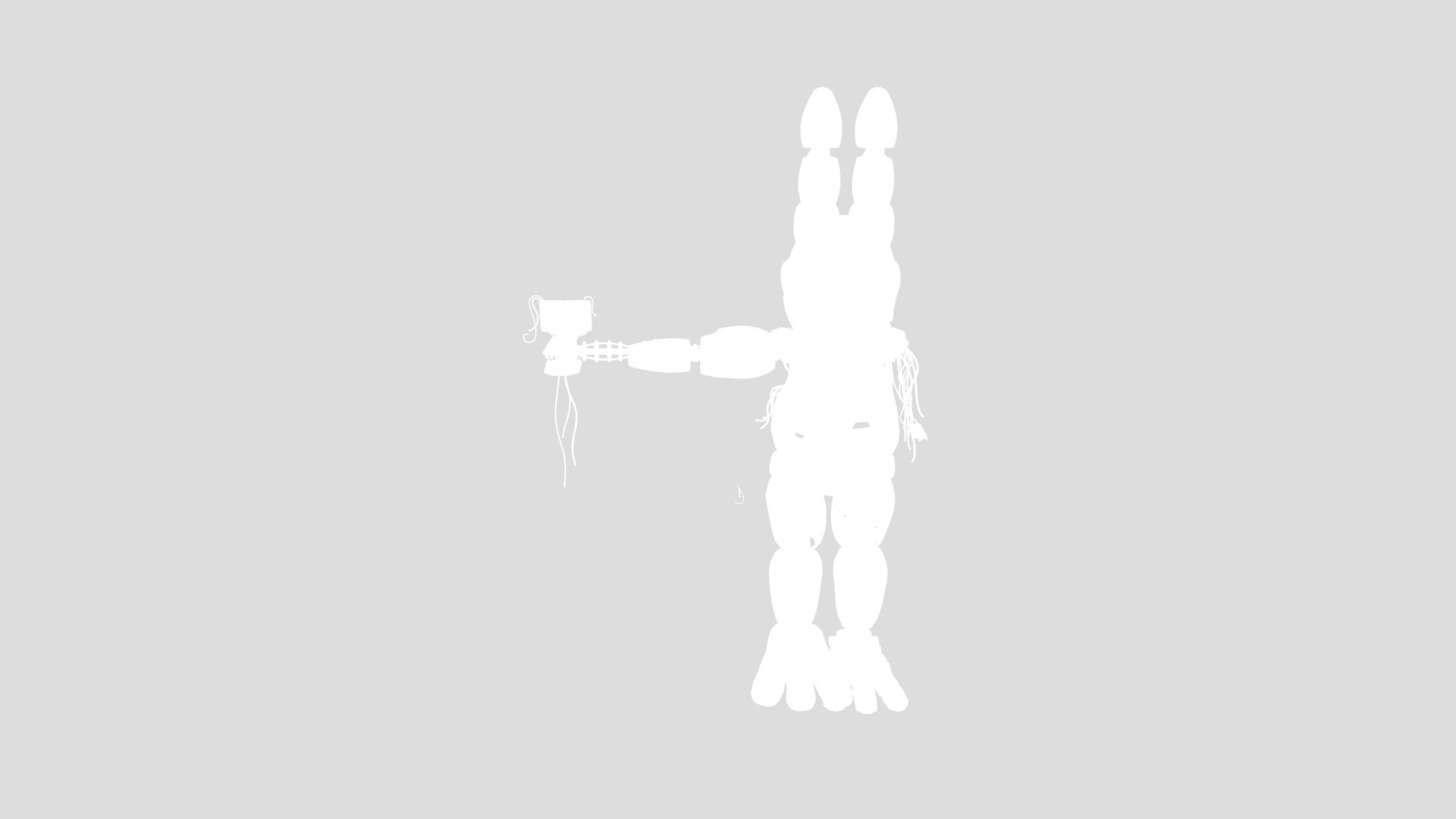 Withered mangle bonnie - Download Free 3D model by Ragemouseanimation ...