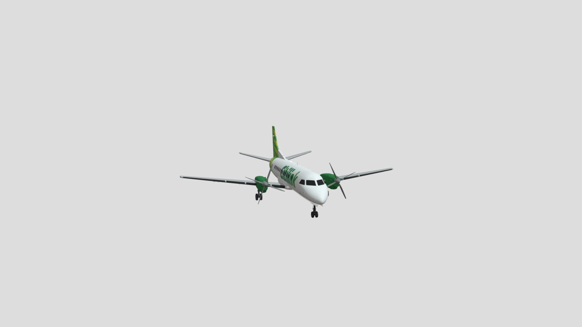 Saab 340 - Download Free 3D model by taeemtasbi [8d22fe2] - Sketchfab