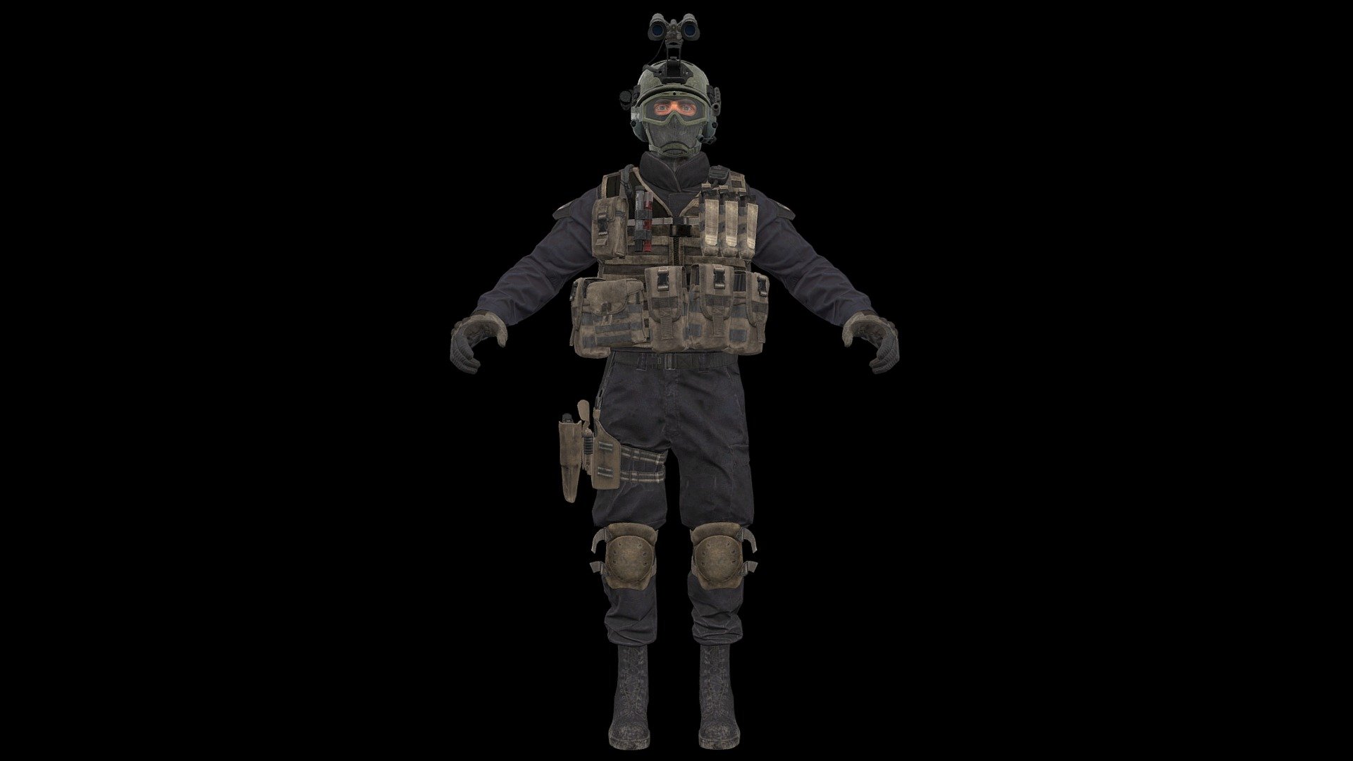 MW2CR (2020) - Shadow Company Recon - 3D model by 3XtrEmE [8d23628 ...