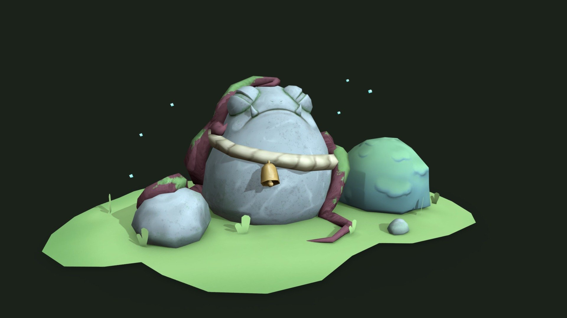 Frog Rock - 3D model by Irisdoes3D [8d2519c] - Sketchfab