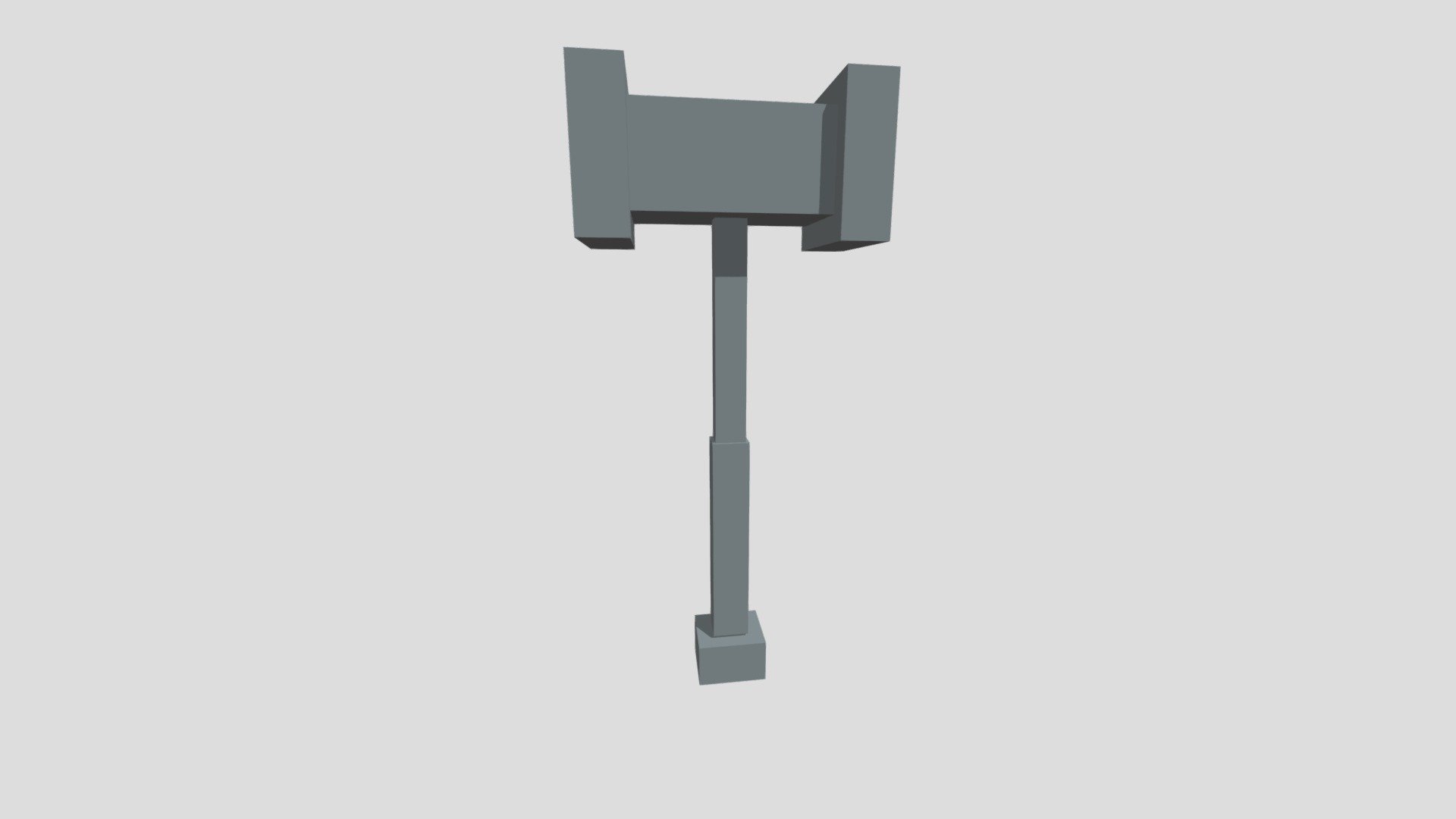 Rec room unused hammer - Download Free 3D model by Romeo rios vr ...