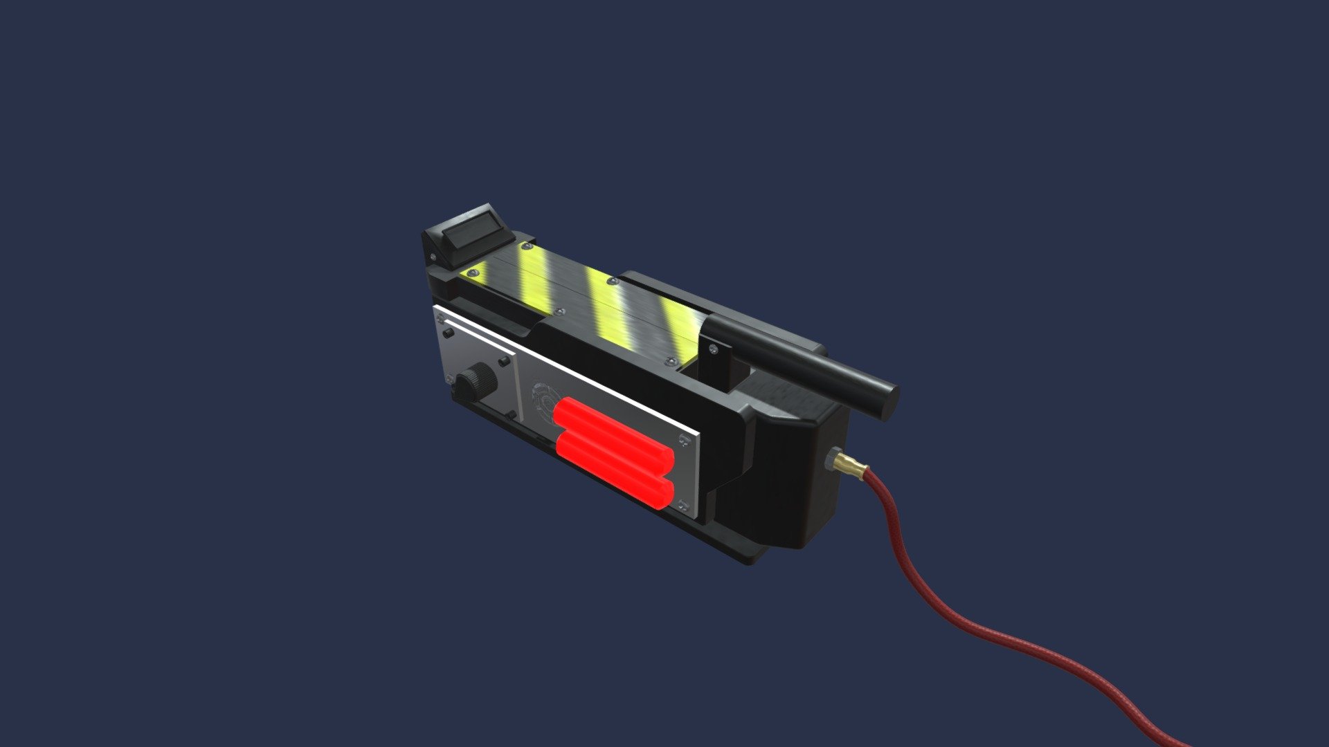 Ghostbusters box - 3D model by DeepakBhardwaj [8d27fb6] - Sketchfab