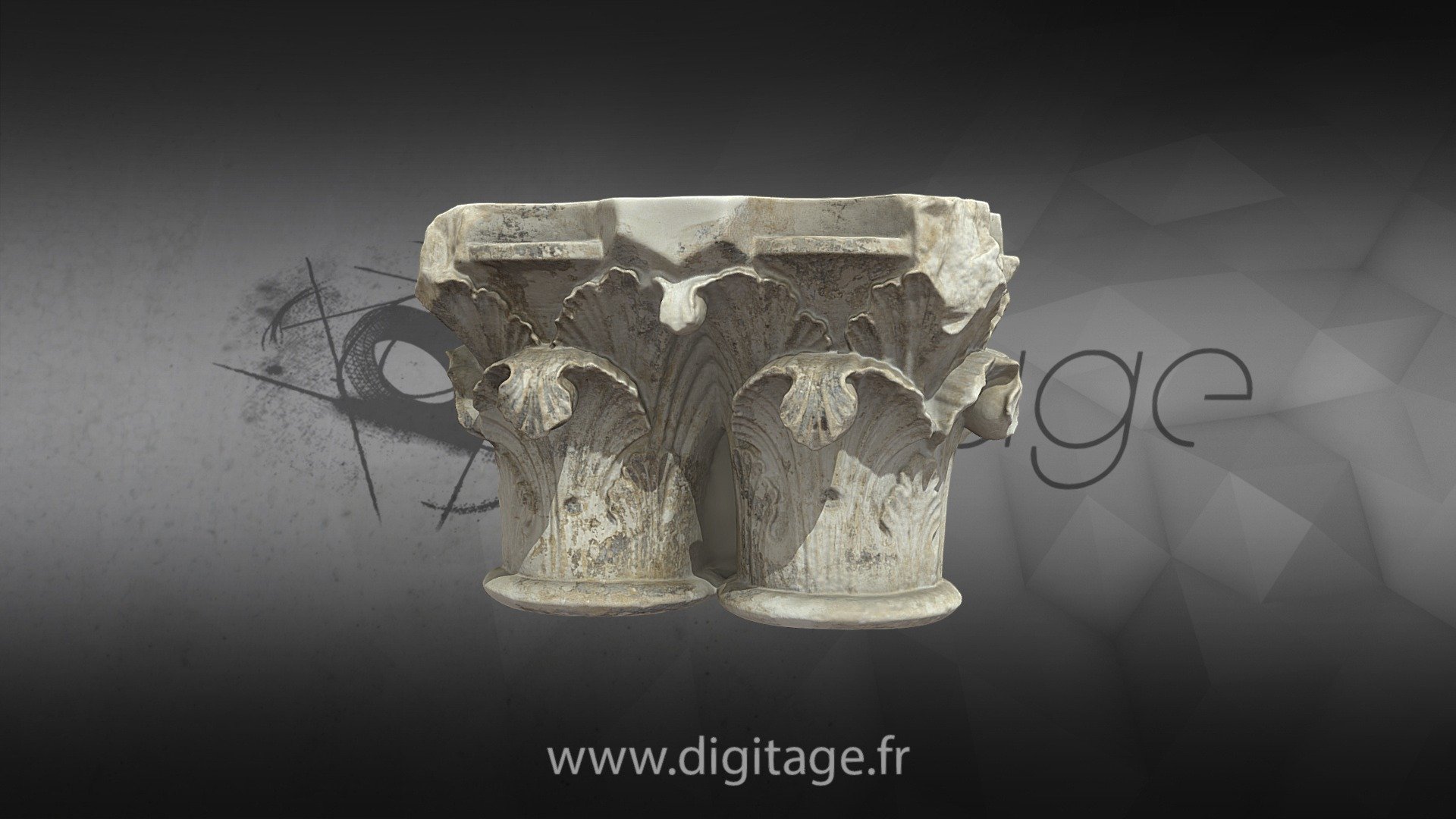 70. Chapiteau Double - 3D model by Digitage [8d2cbb4] - Sketchfab