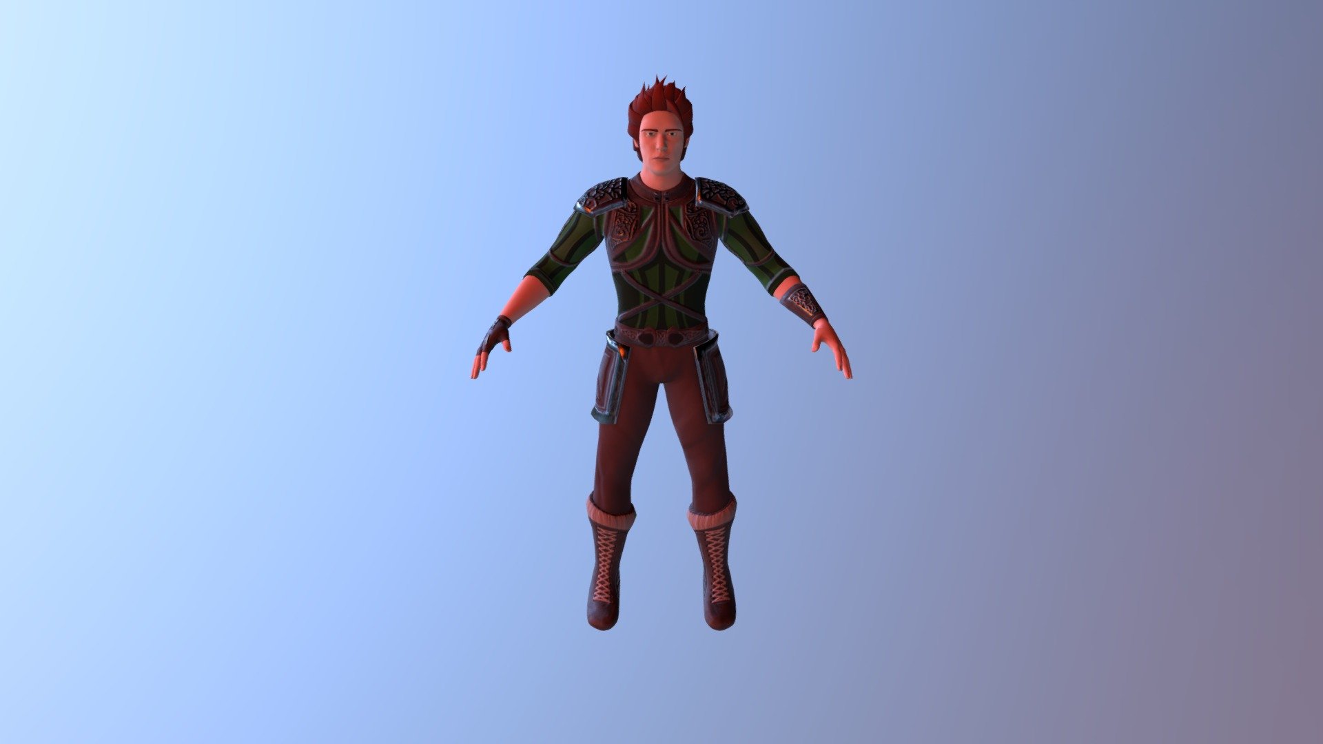 Archer Male - 3D model by Leona Scheidegger (@LeonaScheidegger ...
