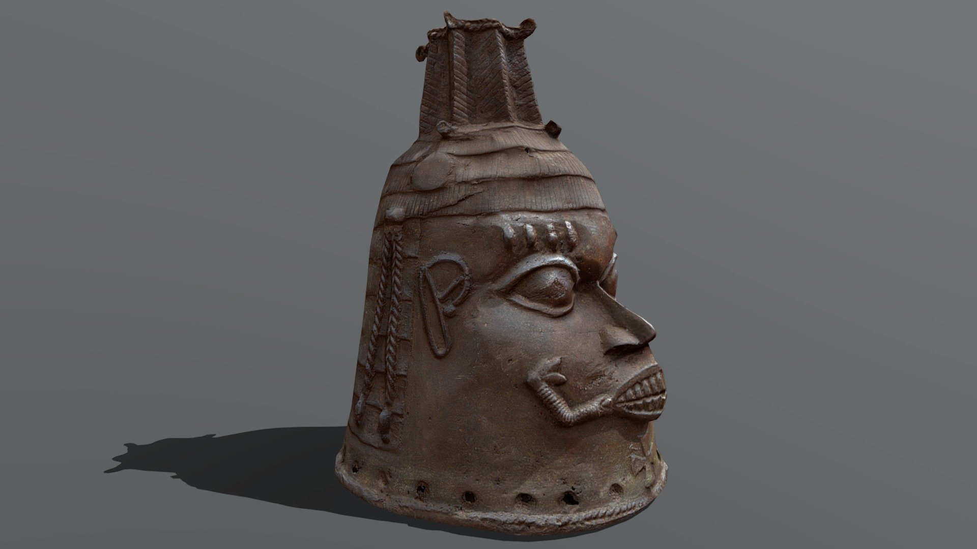 Odudua Helmet Mask - Buy Royalty Free 3D model by AfroArt Studios ...