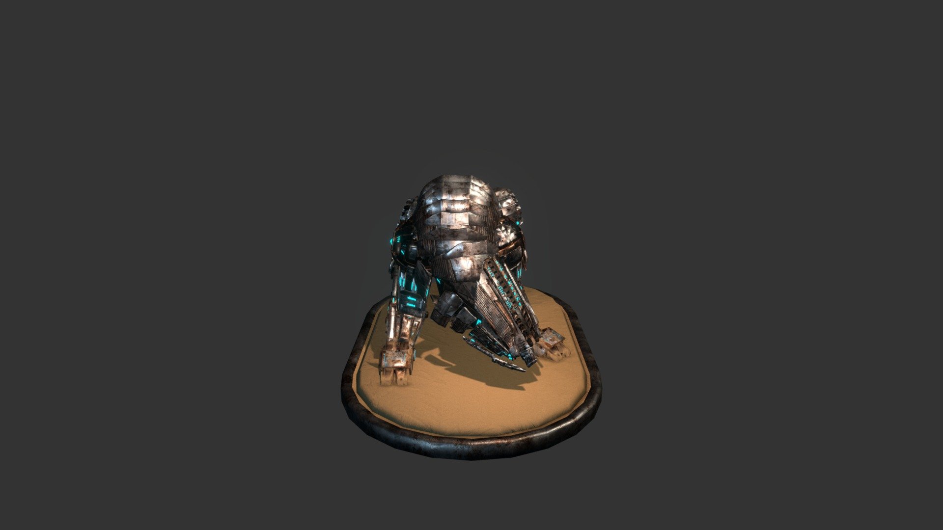 Mechanical Beast - 3D model by messire_lie [8d2ede6] - Sketchfab