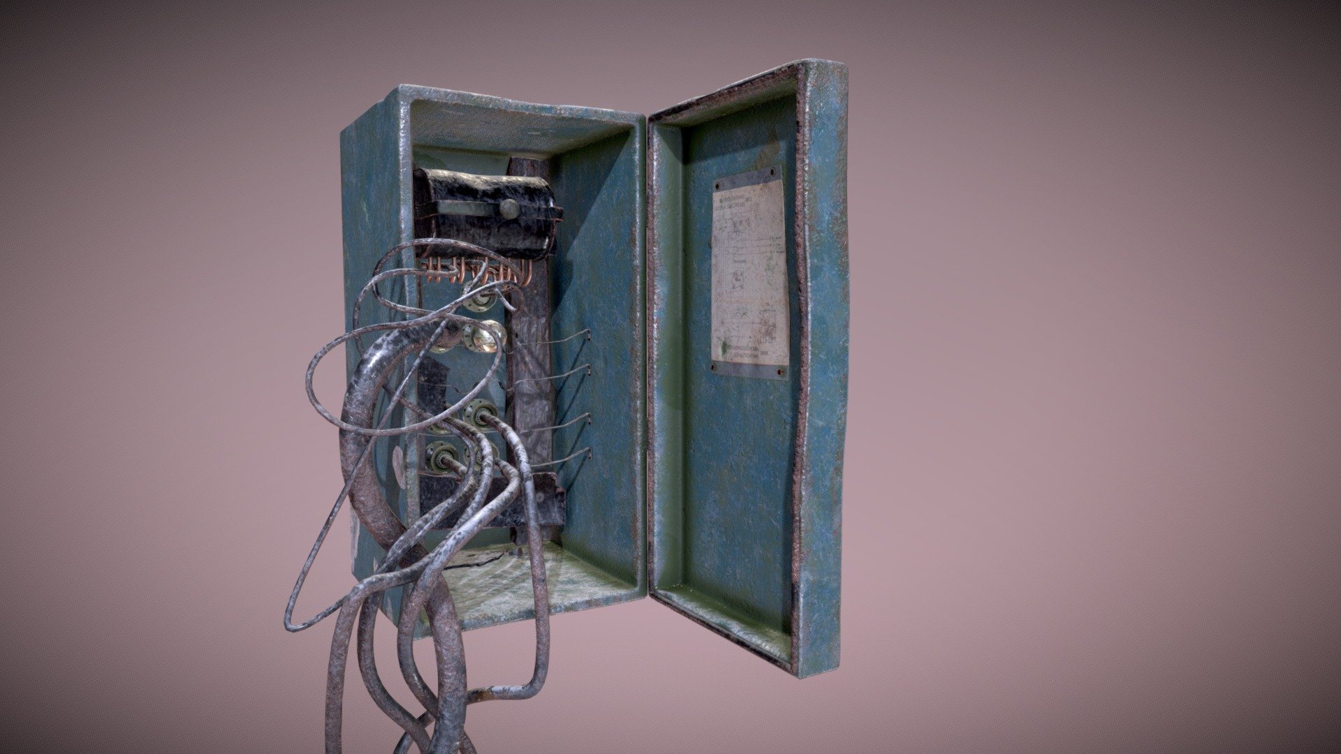 Electrical Box - Blender/Substance Project - 3D model by Marco Di Vita ...