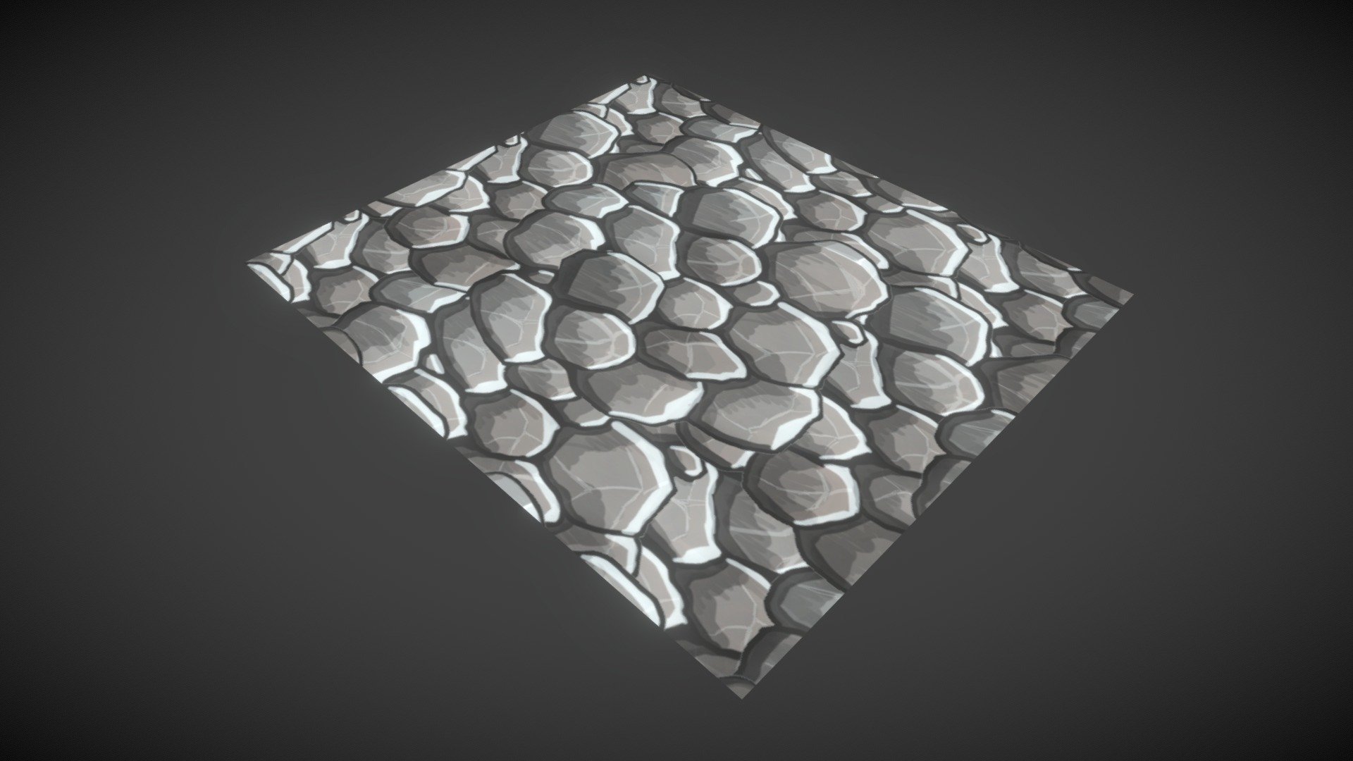 Proptober Day 13: Hand Painted Stone Texture - Download Free 3D model ...