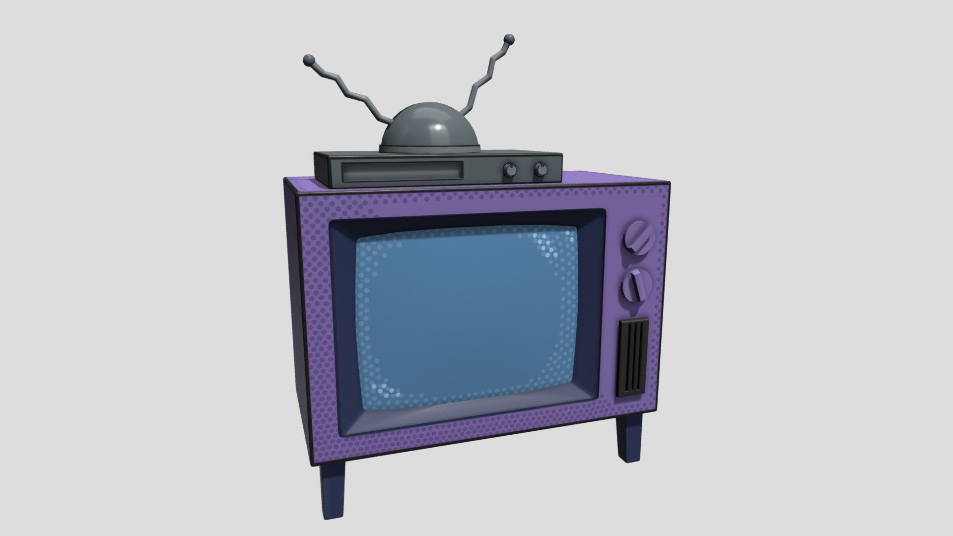 Simpsons TV - Download Free 3D model by CLWilliamson [8d30375] - Sketchfab