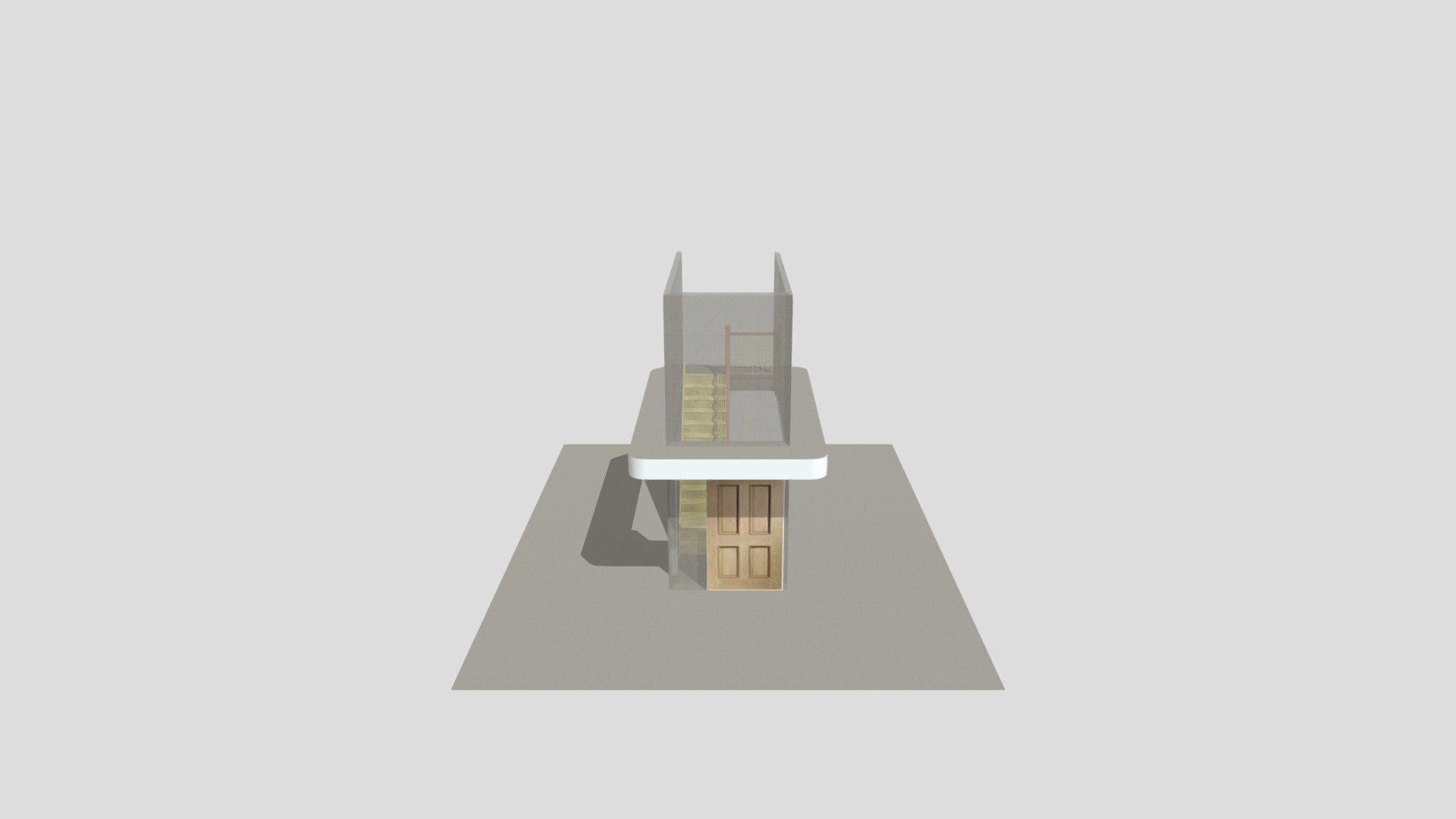 Woodhouse_Bespoke_DLEast_LONGTON_cut_string - Download Free 3D model by ...