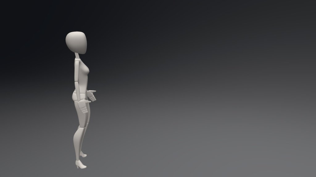Jump over skip obstacles standing long jump - 3D model by llllline ...