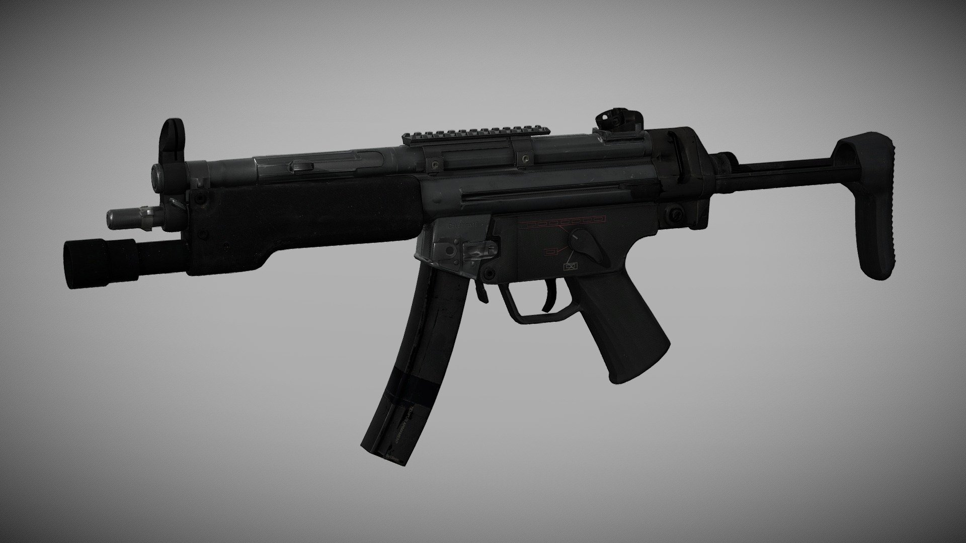 MP5 - COD:MW2019 (PBR) - Download Free 3D model by Wicked_Vixx (@tylukex) [8d32423] - Sketchfab