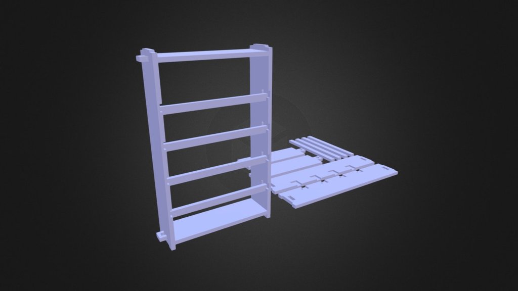 Fabric Shelf - v0.1 - 3D model by akerkits [8d32762] - Sketchfab