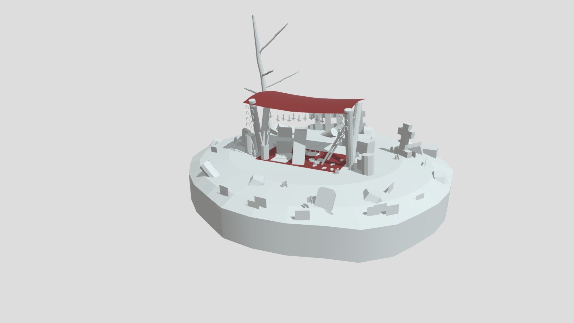 Bazaar_blockout - 3D model by Milan Vervaeke (@MilanVervaeke) [8d32d81 ...