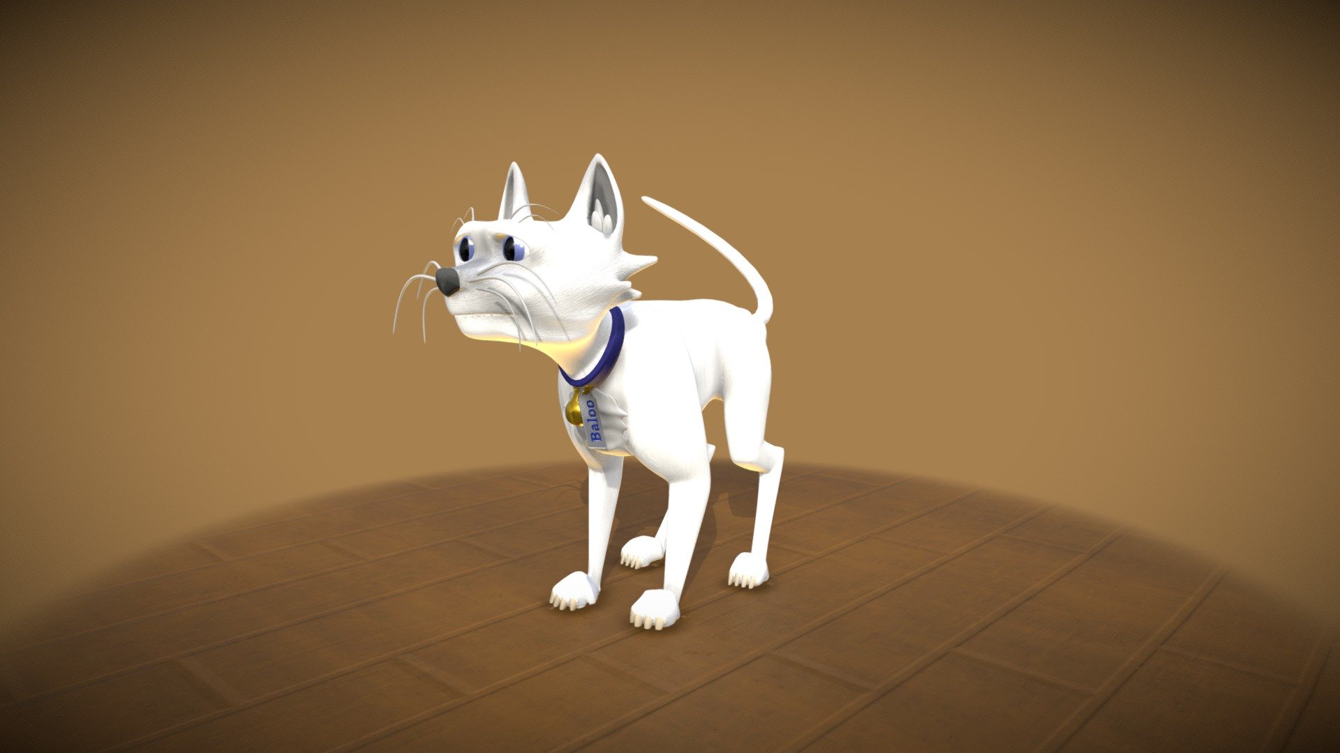 Cat "Baloo" - 3D model by DevUndead (@michadaniel) [8d36035] - Sketchfab