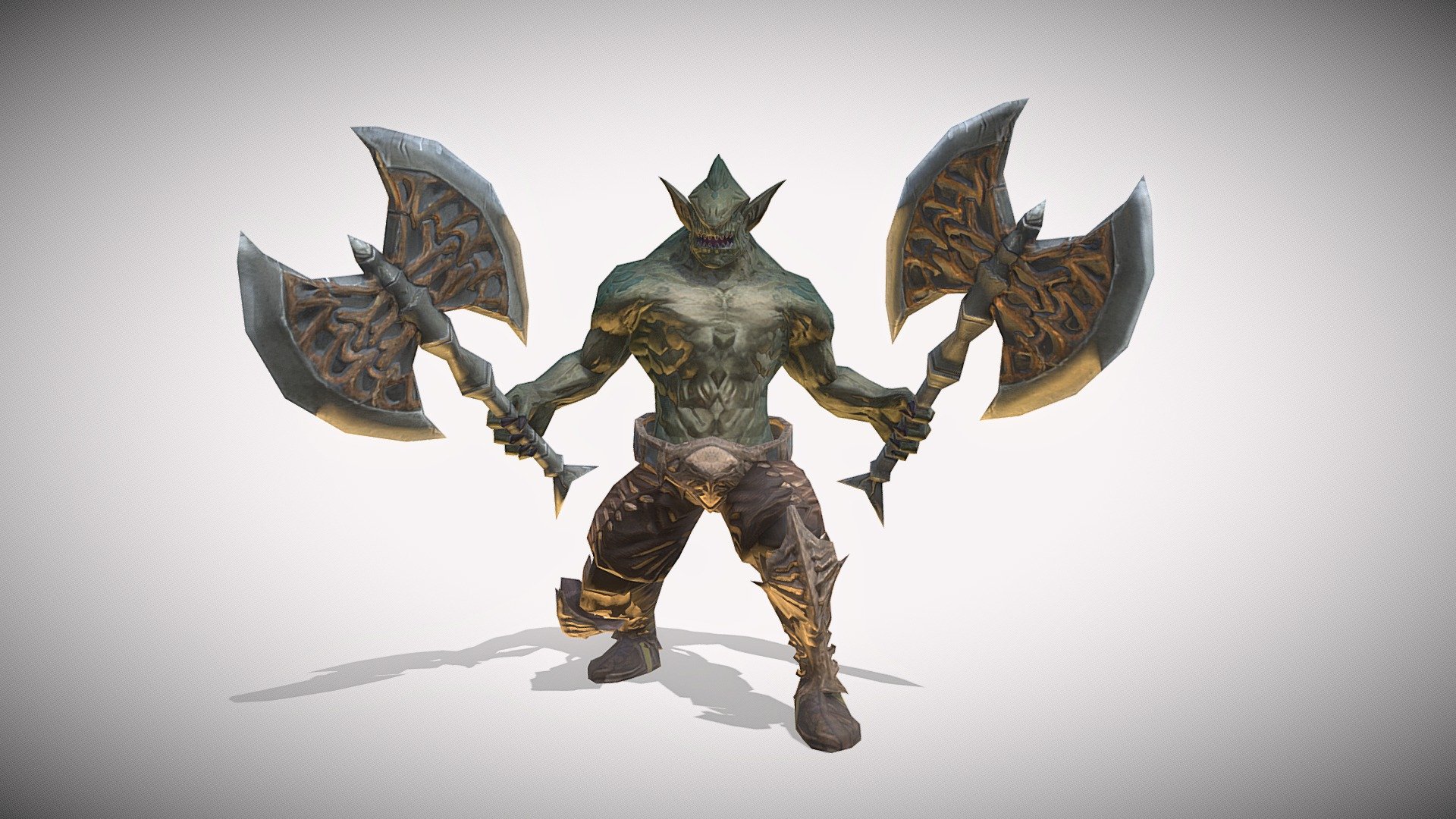 Orc Warrior 1 - Buy Royalty Free 3D model by Jacob Shearston ...