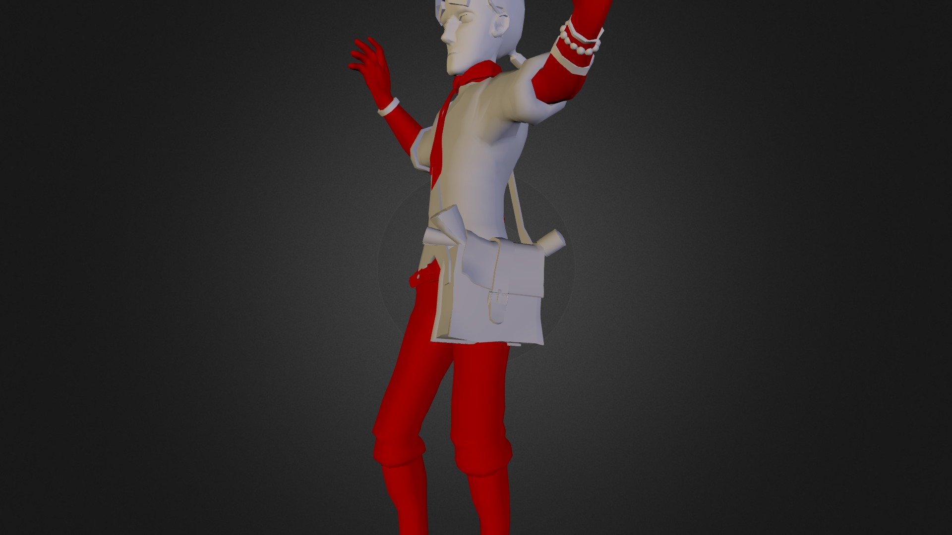 Posed Adventurer - 3D model by ferretypie [8d371cb] - Sketchfab
