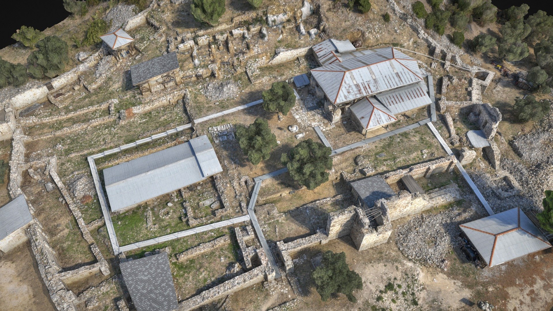 The Holy Monastery of Zygos, in Athos - 3D model by Dimitrios Vogiatzis ...