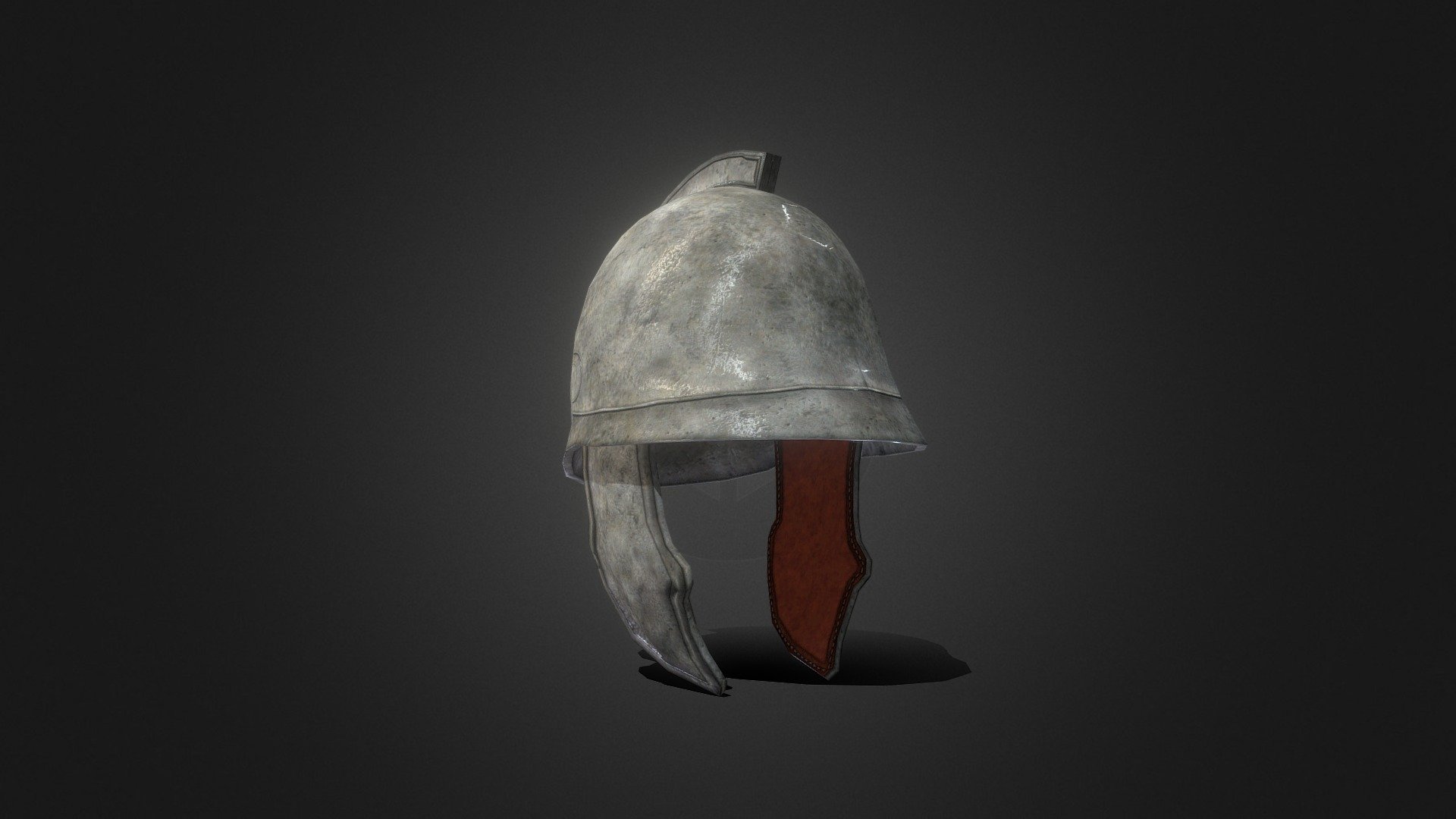 Ancient Greek-Roman Attic Helmet - Download Free 3D model by Muhairan ...