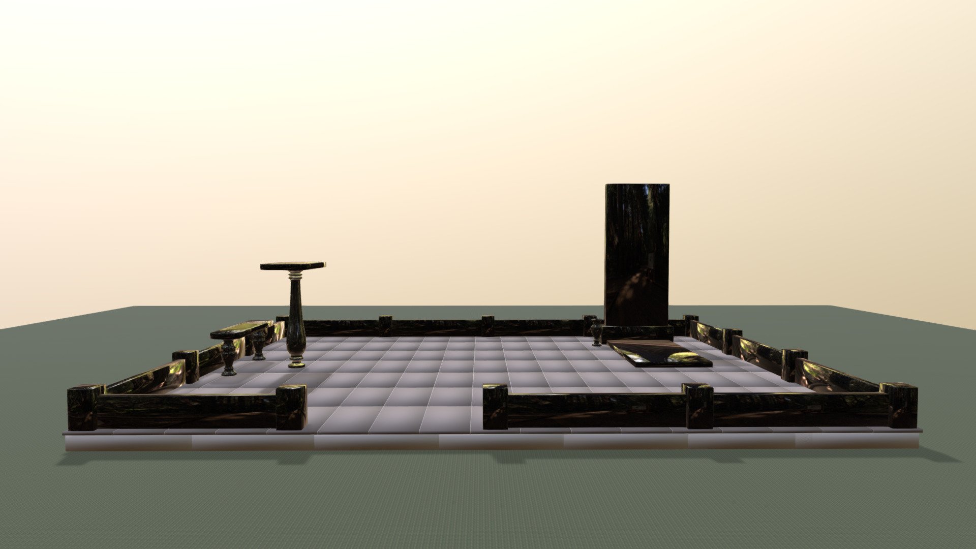 Memorial 002 4SF - 3D model by Yuri_Korchmar [8d3a9e4] - Sketchfab