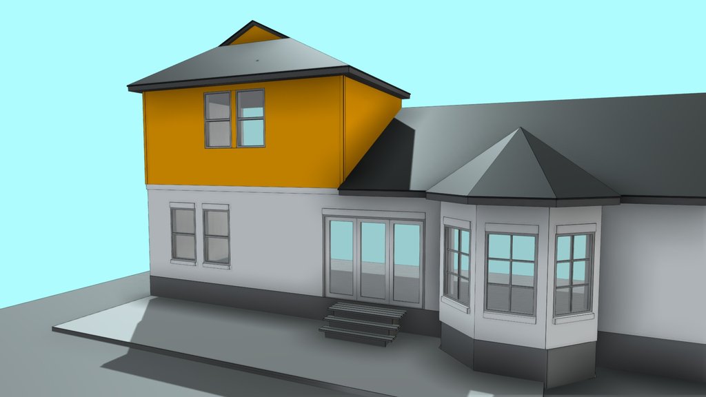 Earnest House Addition — A 3D model collection by Luke (@iillee ...