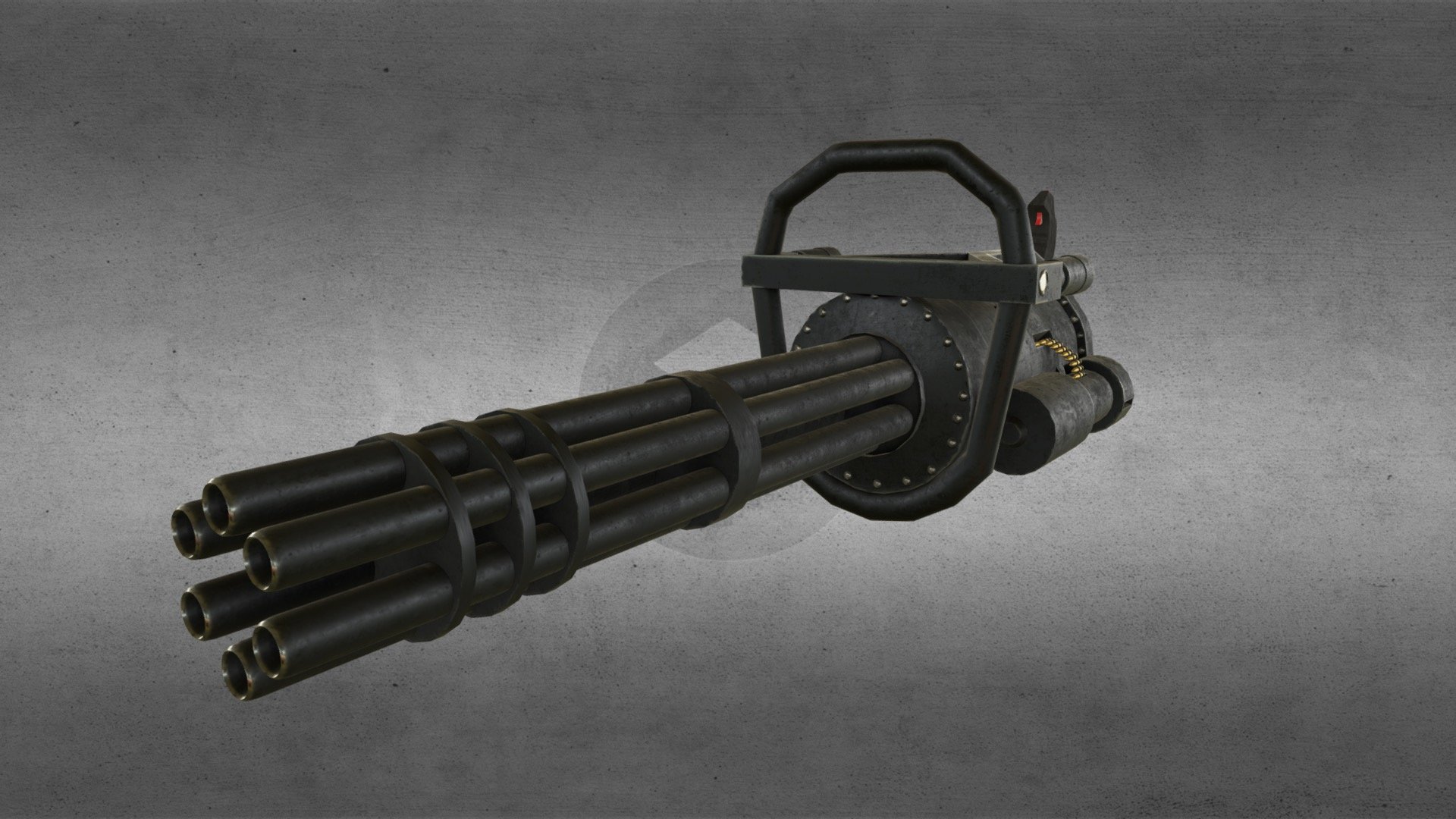 Rambit's Minigun - 3D model by Adamh5 [8d3bc48] - Sketchfab