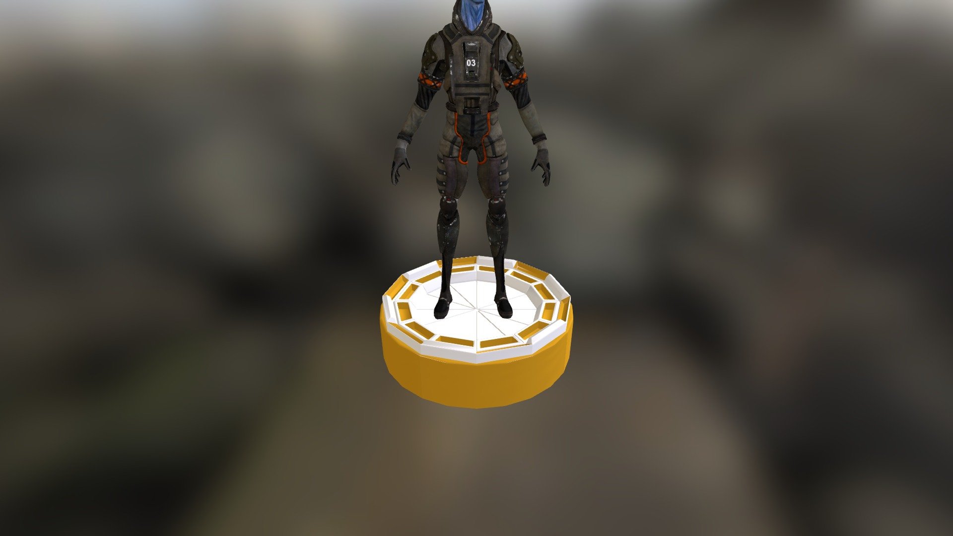 AlienMercenary - 3D model by SamuelLing [8d3cd28] - Sketchfab