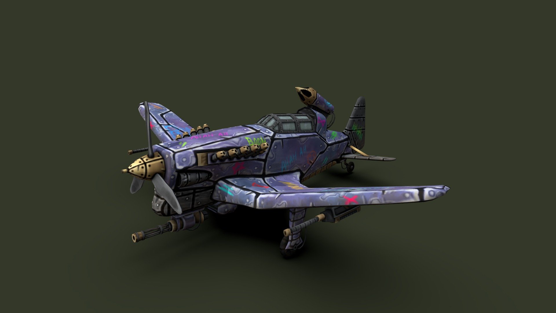DAE - Jinx Winx - Morane-Saulnier - 3D model by gigi.van.parijs ...