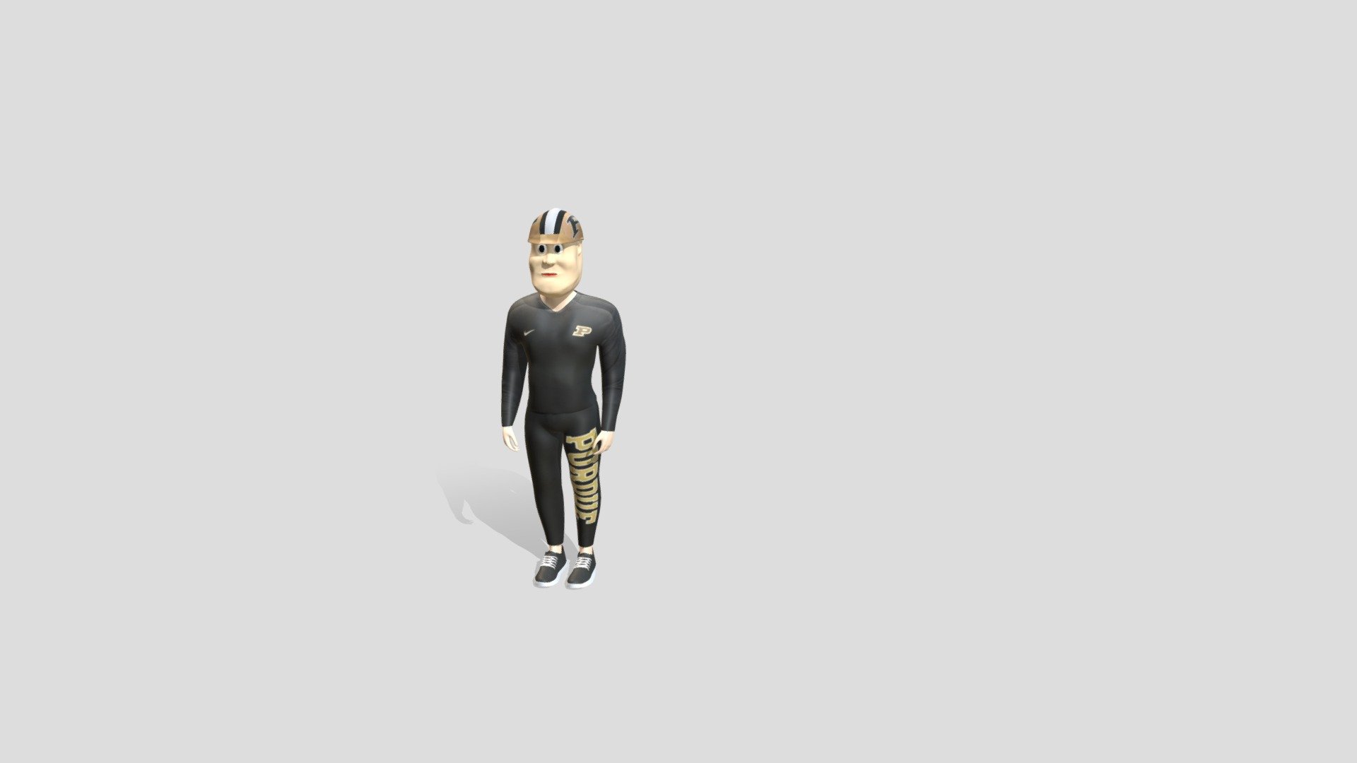 Purdue Pete - Download Free 3D model by thochste [8d3fda0] - Sketchfab