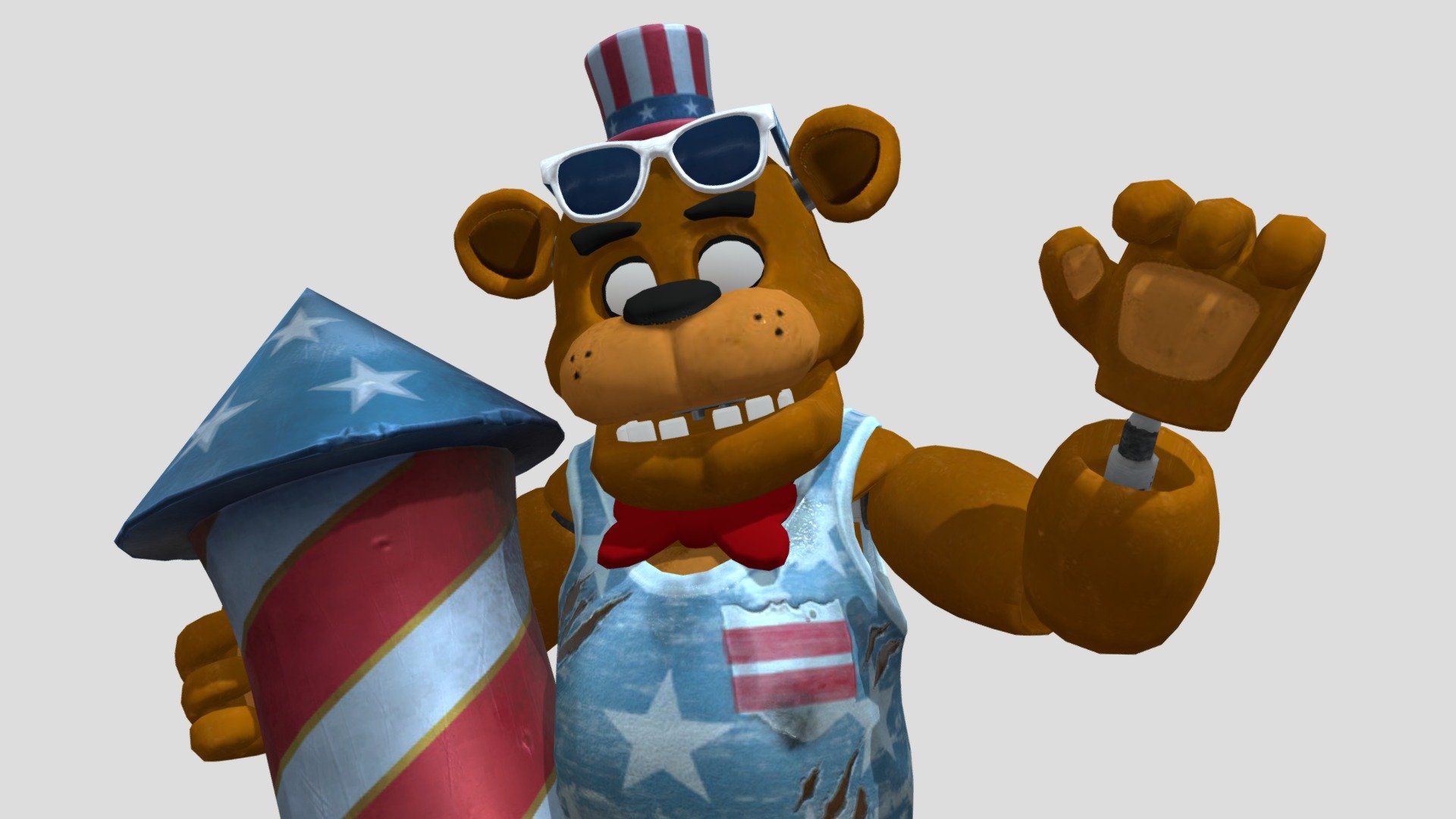 Firework Freddy Idle - Download Free 3D model by OrangeSauceu [8d40eef ...