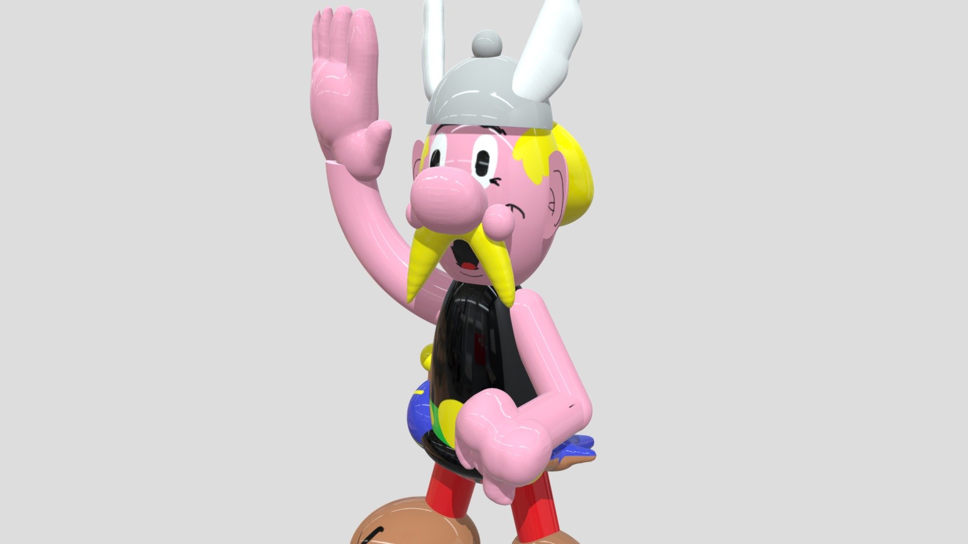 Asterix - Download Free 3D model by cyrilkhouryraphael [8d40ef2 ...