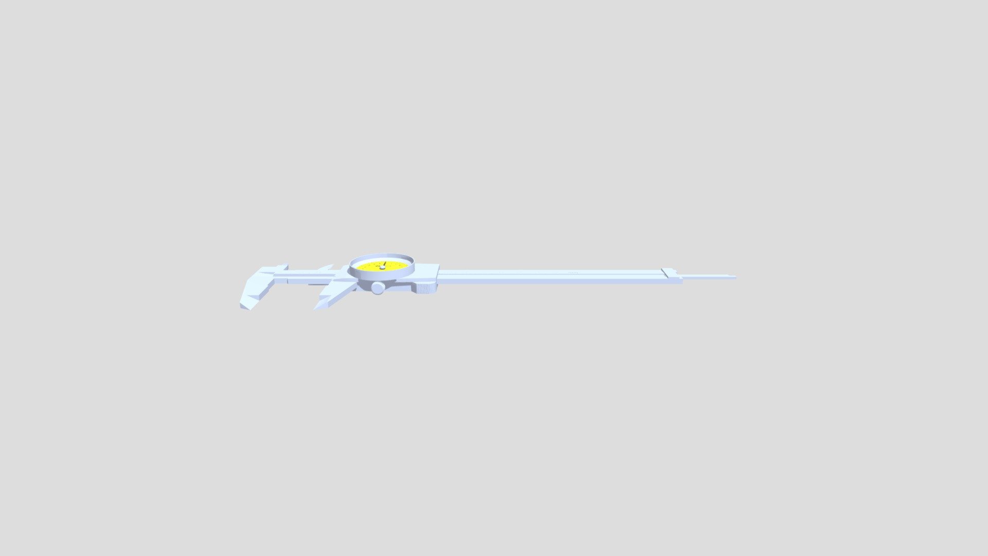 Vernier Caliper (刻度型游標卡尺 0.02mm公制，可滑動) - 3D model by G-5 (@thirtyforeth ...