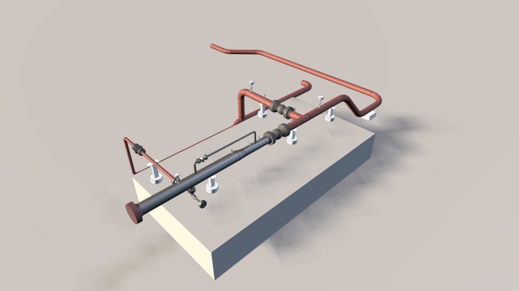 Pipe test 2 - 3D model by Johnathan West (@Chooch) [8d43e26] - Sketchfab