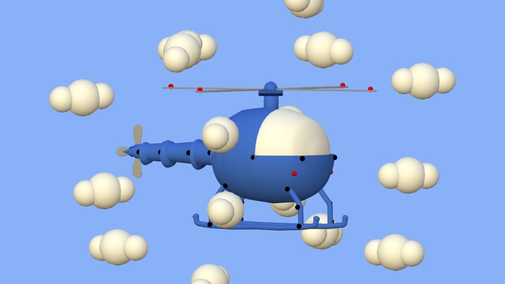 Henry the Helicopter - Download Free 3D model by seysusan [8d44c66 ...