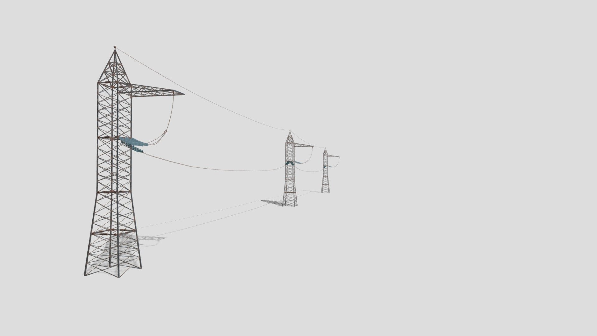 Electricity Pole 17 - Buy Royalty Free 3D model by dragosburian ...