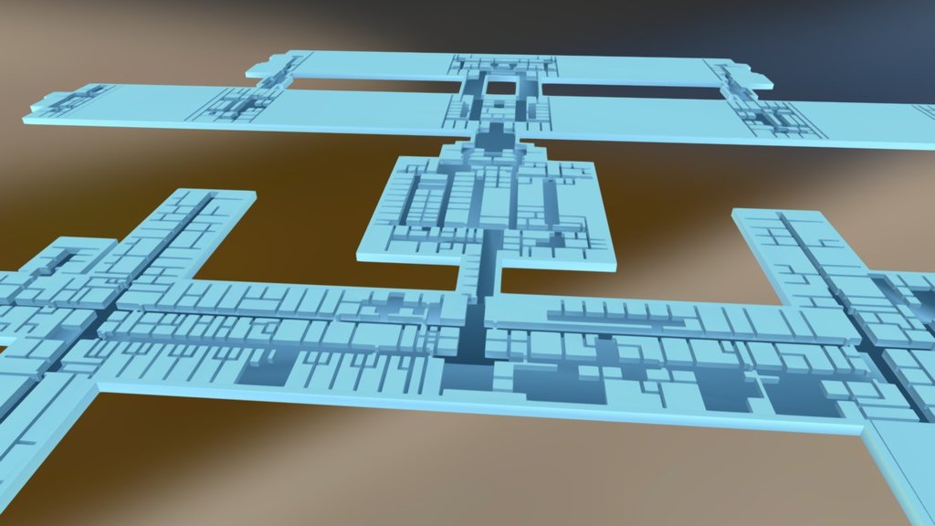 Geom 3 Floor 6 - 3D model by Rodd Halstead (@roddh) [8d46927] - Sketchfab