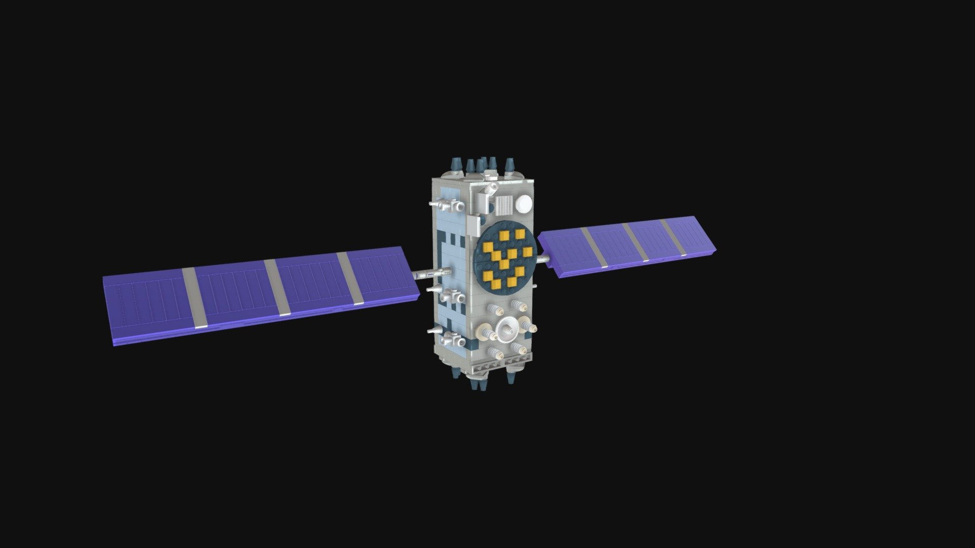 LEGO Galileo Satellite - Buy Royalty Free 3D model by HUuser2024 ...