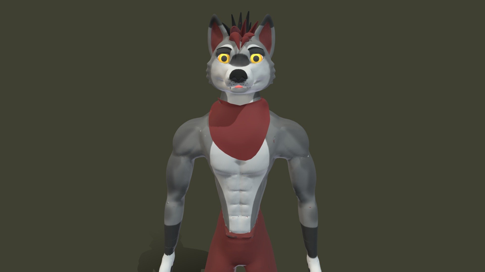 Jack The Wolf - Download Free 3D model by bukhtawer.durrani [8d46e33 ...